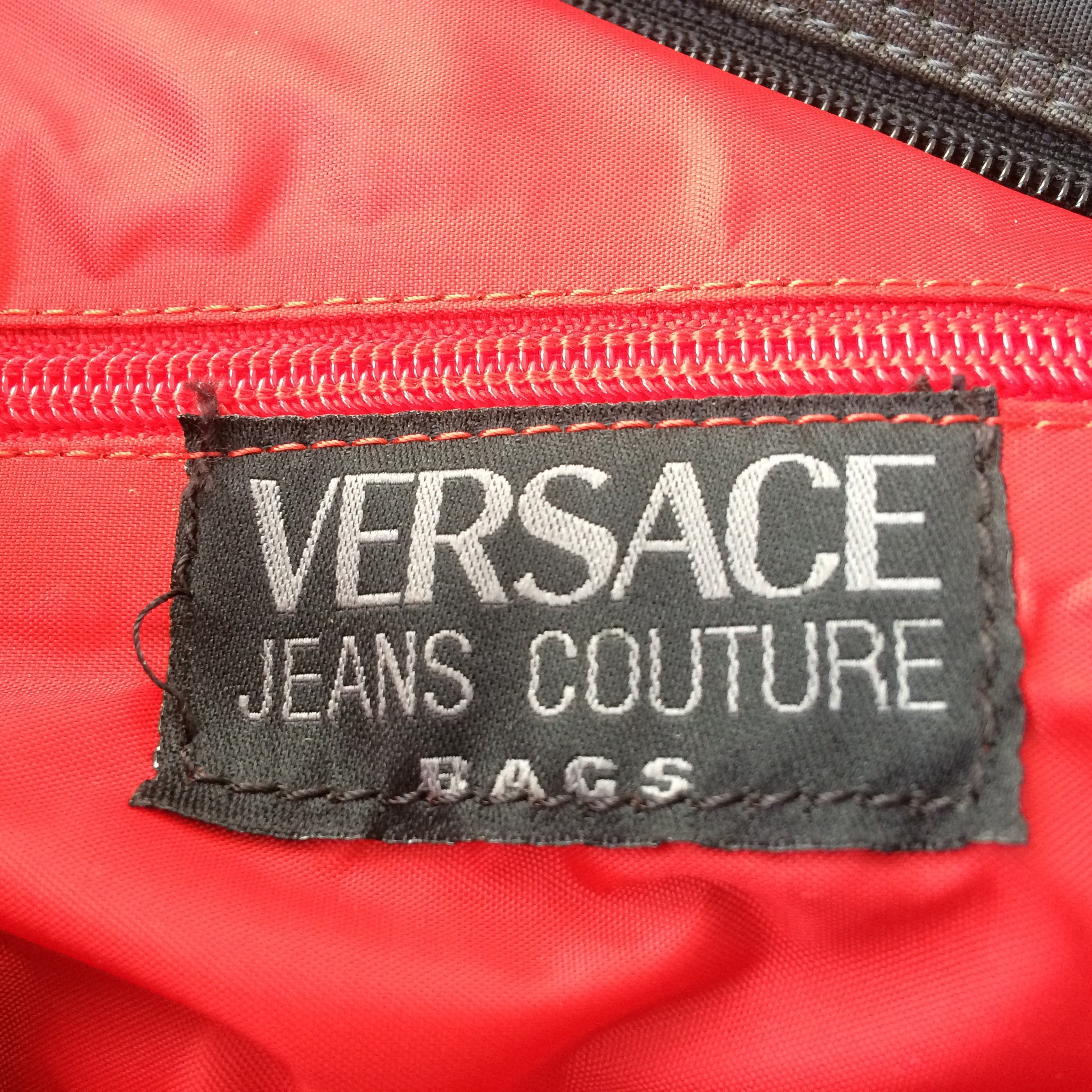 Rare Versace Jeans Couture High Fashion Women Bag Swag Hip Hop Style ...