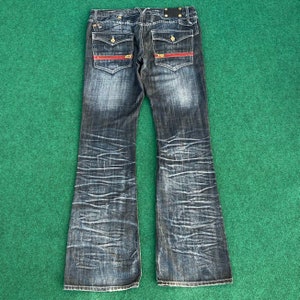 Semantic Design Flared Design Pant Bootcut Sz 36 Jeans - Etsy