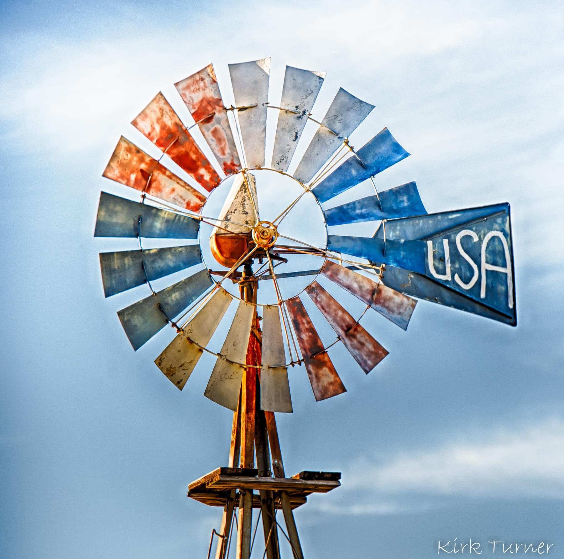 American Windmill Western Decor Southwest Cowboy Art Ranch - Etsy