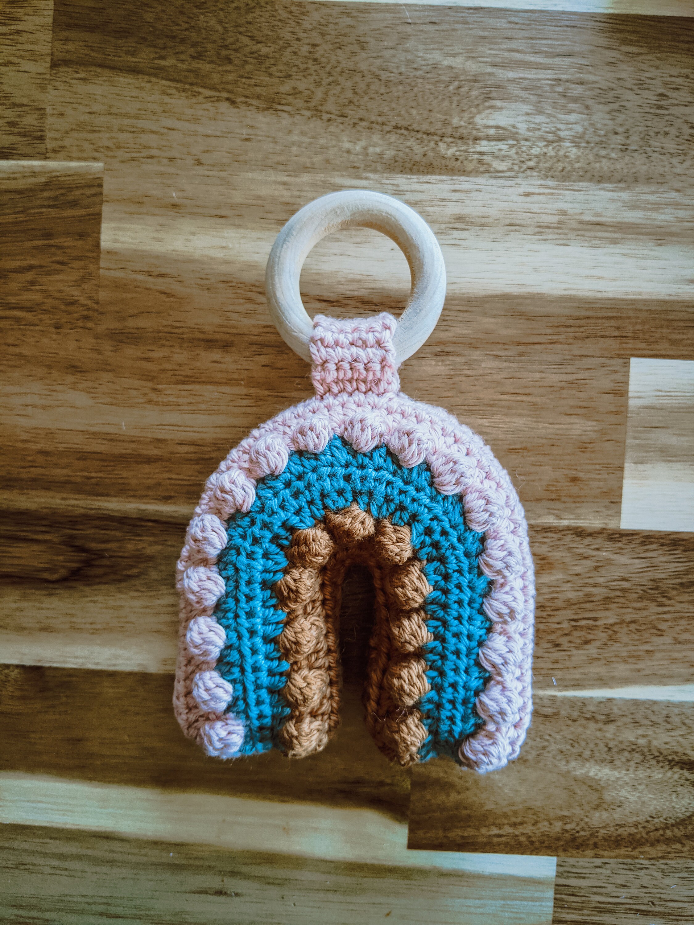 Crochet Rainbow Teether Pattern - Etsy