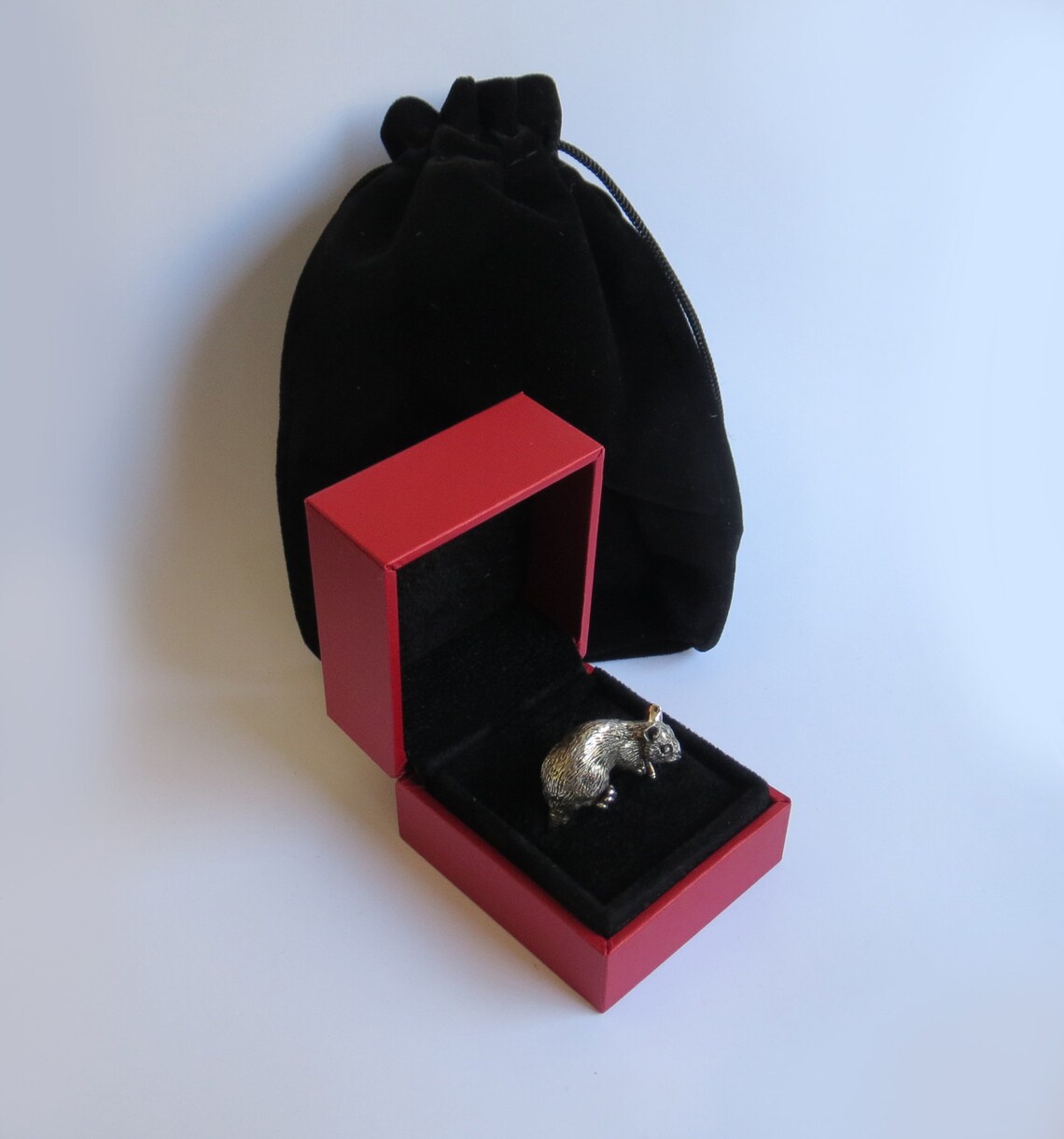 Silver Rat Ring | Etsy