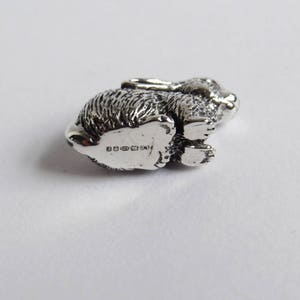 Rabbit, Solid Silver Figurine - Etsy