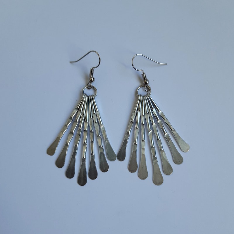 Metal Earrings - Etsy