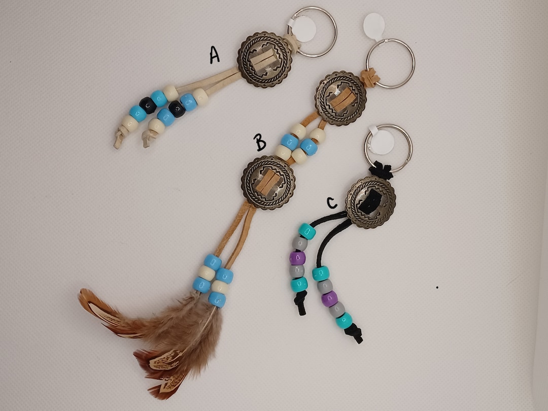 Native American Keychain - Etsy