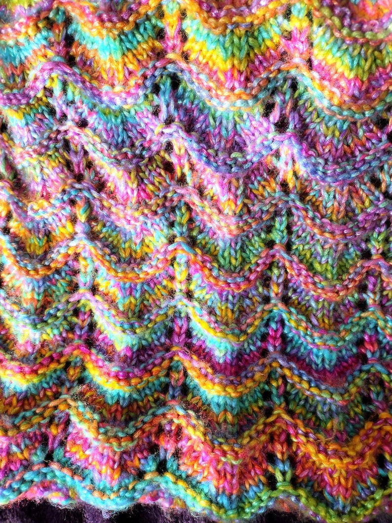 Colorful Afghan Throw - Etsy