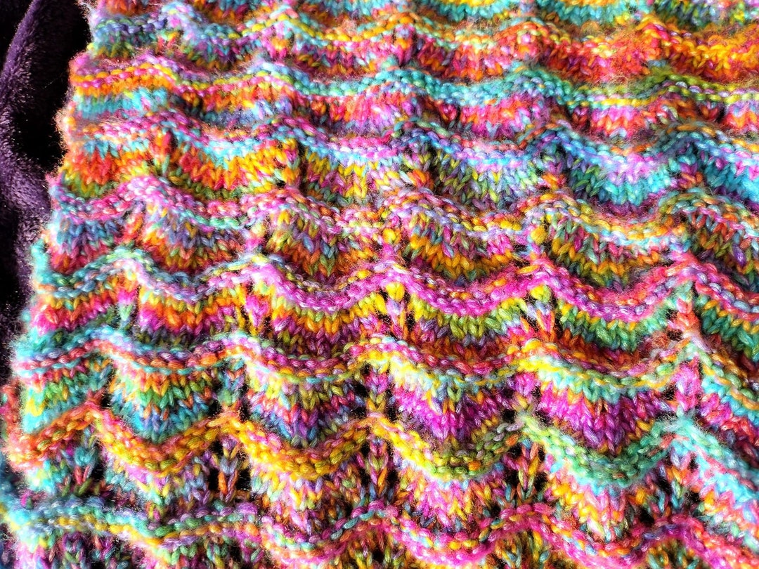 Colorful Afghan Throw - Etsy