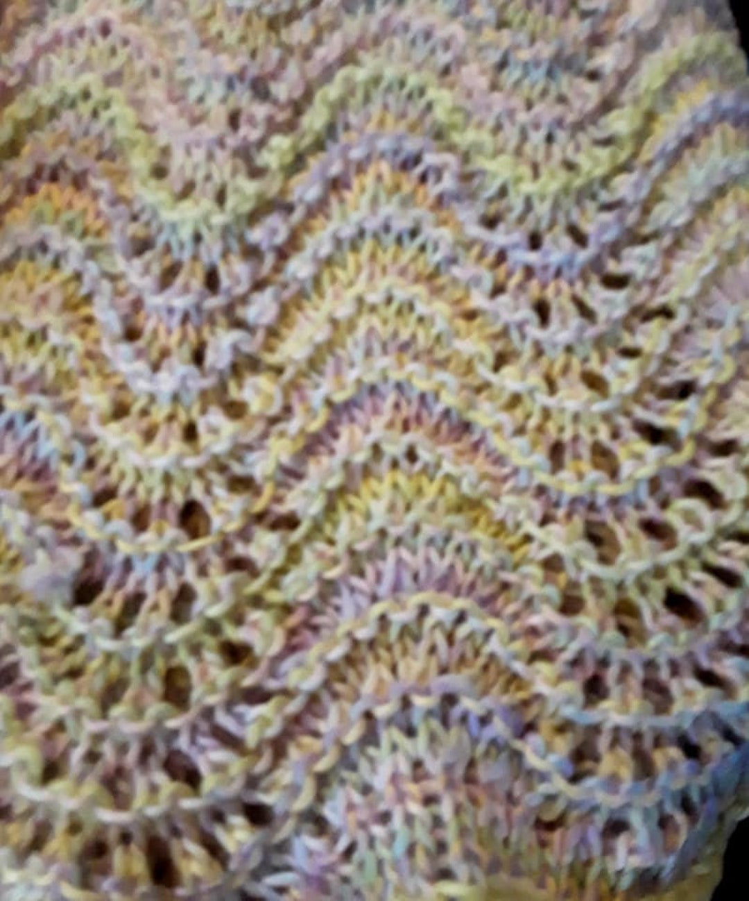 Spring Pastel Poncho - Etsy