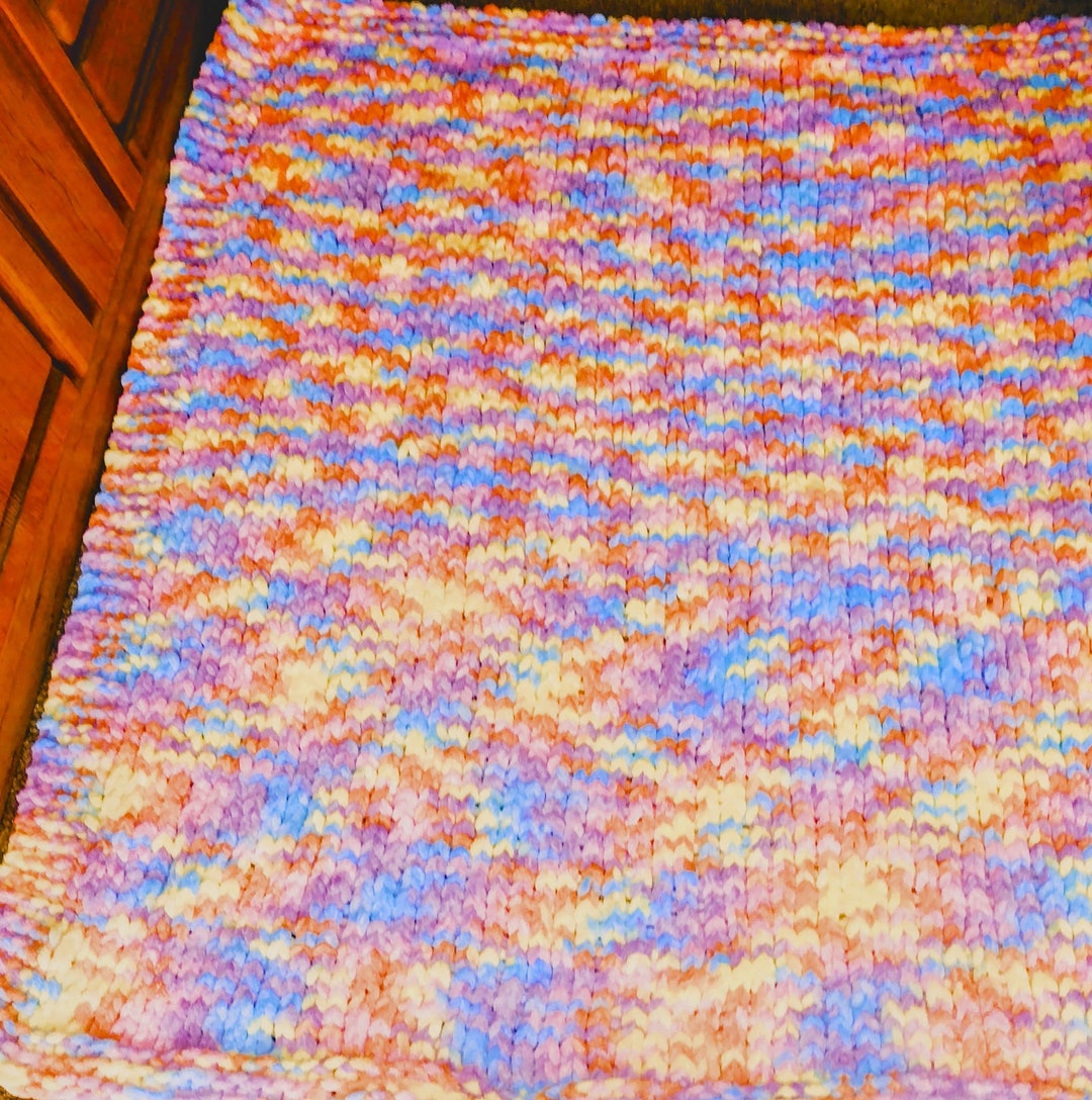 Multi Colored Afghan - Etsy