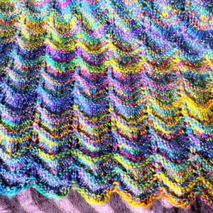 Colorful Afghan Throw - Etsy