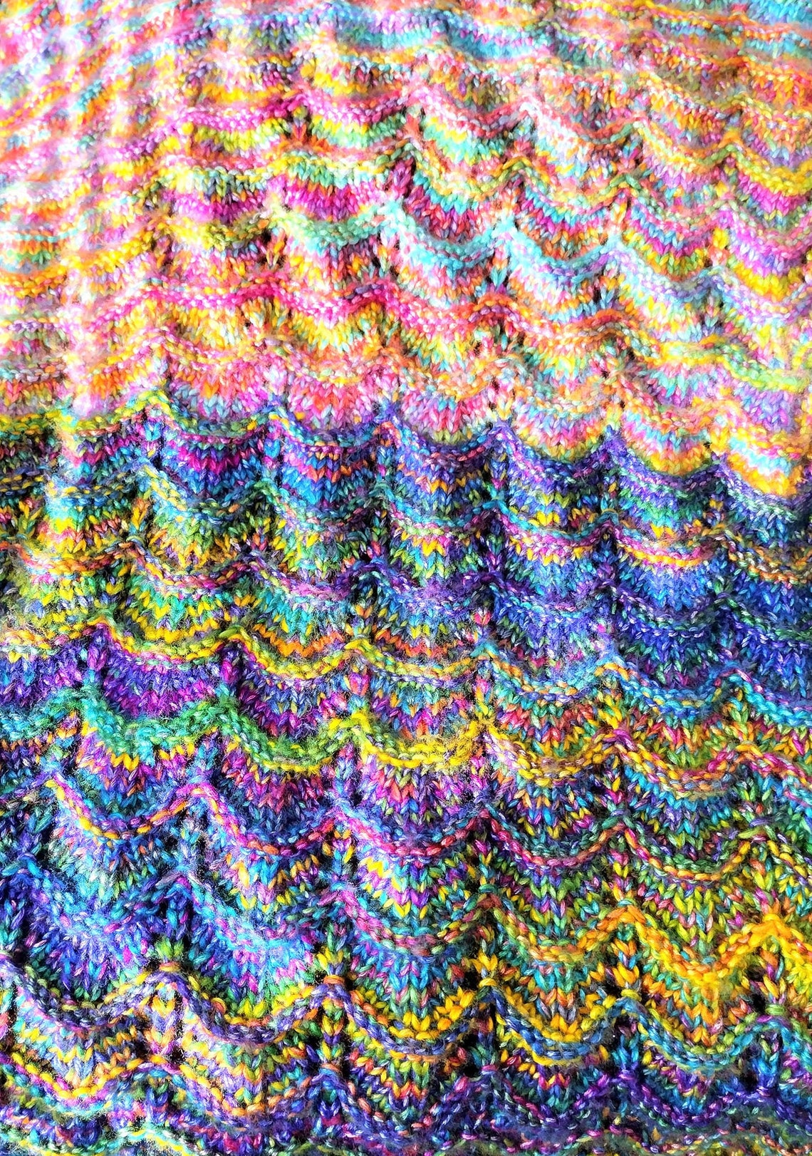 Colorful Afghan Throw - Etsy