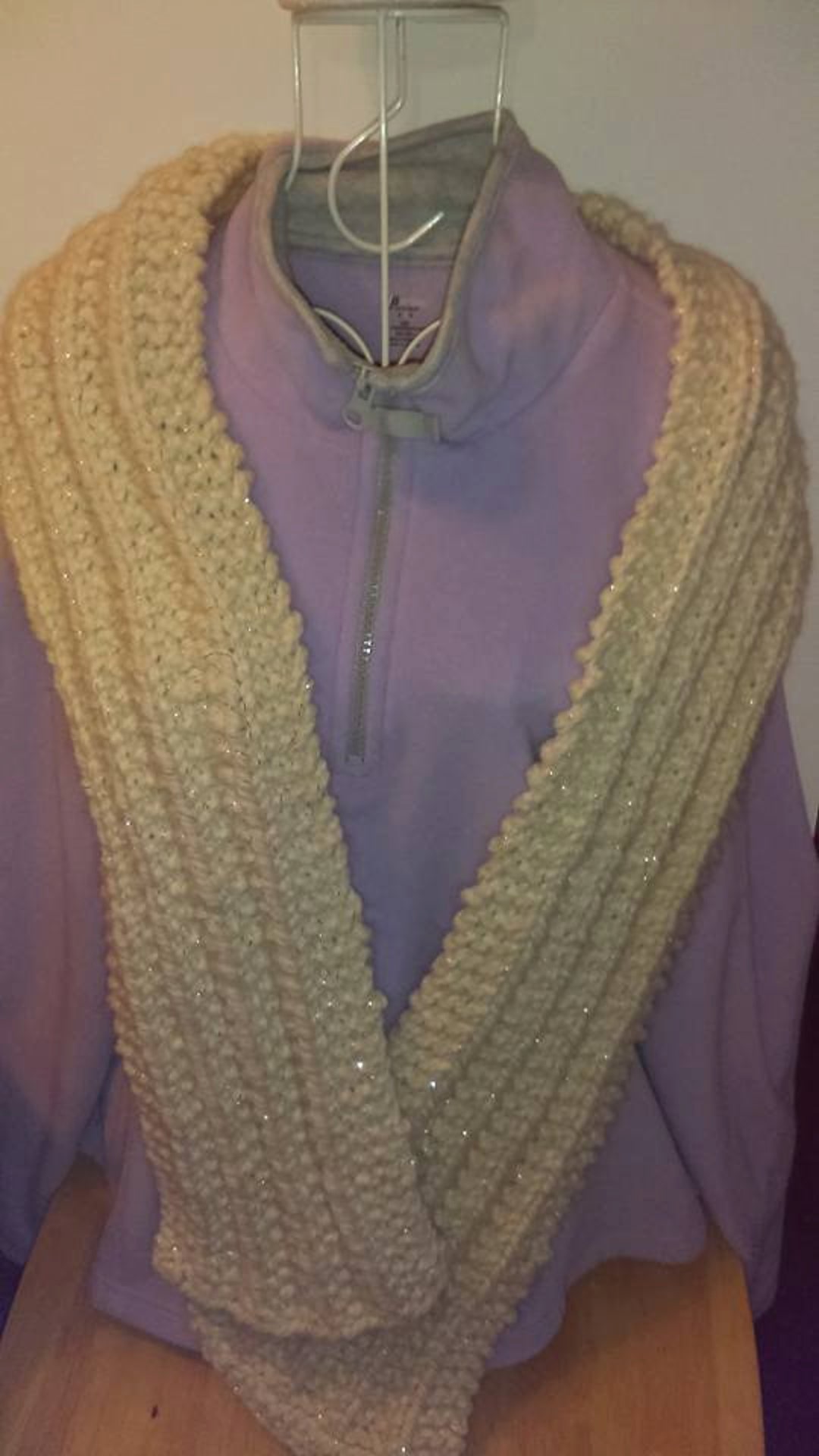 Seeded Rib Stitch Scarf Set - Etsy