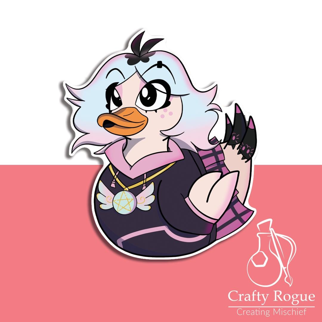 Hell Duck Emberlynn Human - Etsy