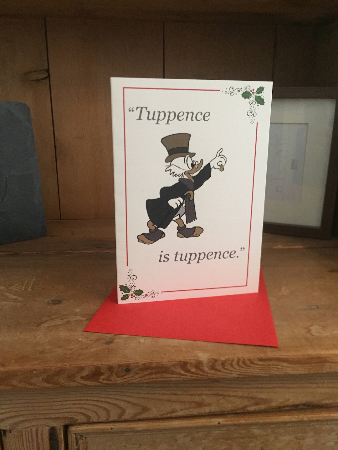 Charles Dickens/disney, A Christmas Carol- Scrooge 'tuppence is ...