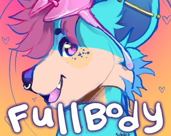 Furry Icon Fursona Pfp FURRY COMMISSION - Etsy