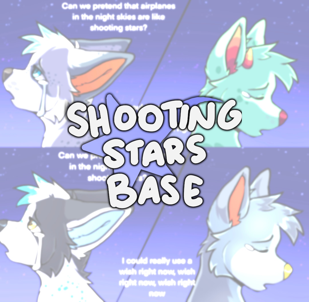 Shooting Stars Furry Mordecai Twilight Base - Etsy