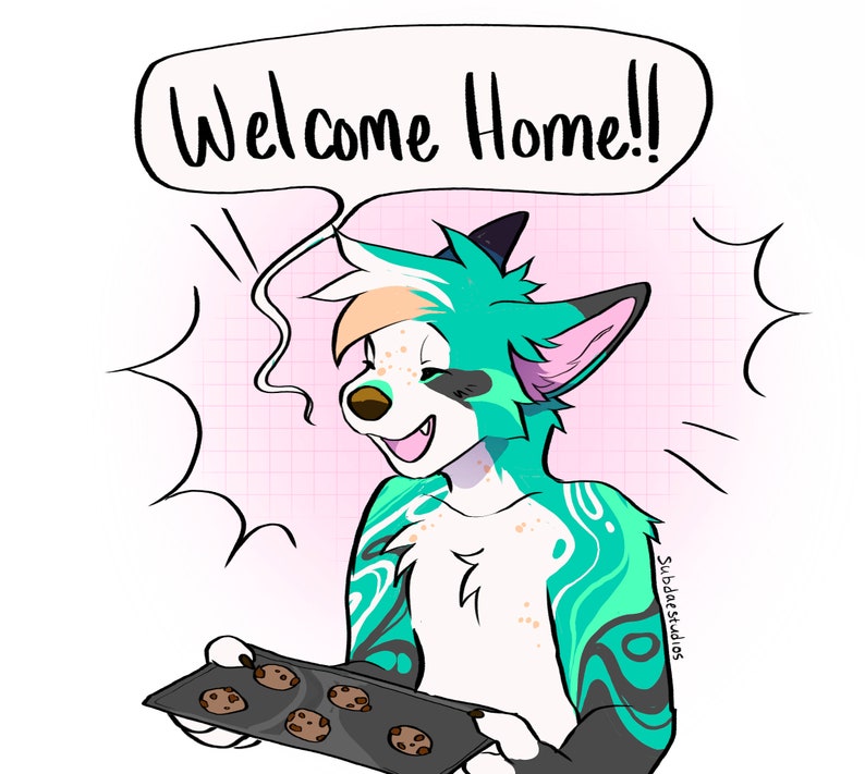 Welcome Home Furry Base - Etsy