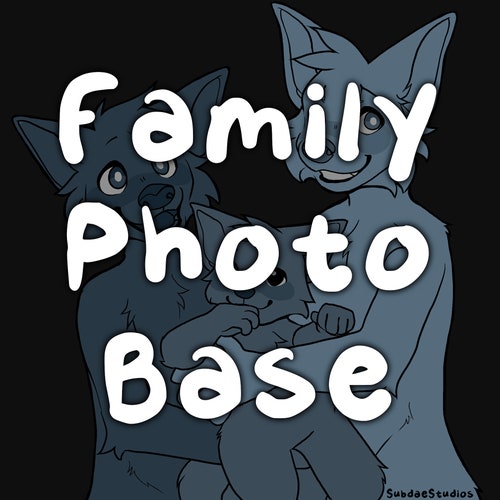Chibi Furry Anthro Lineart Base Kit canine Feline and - Etsy Canada