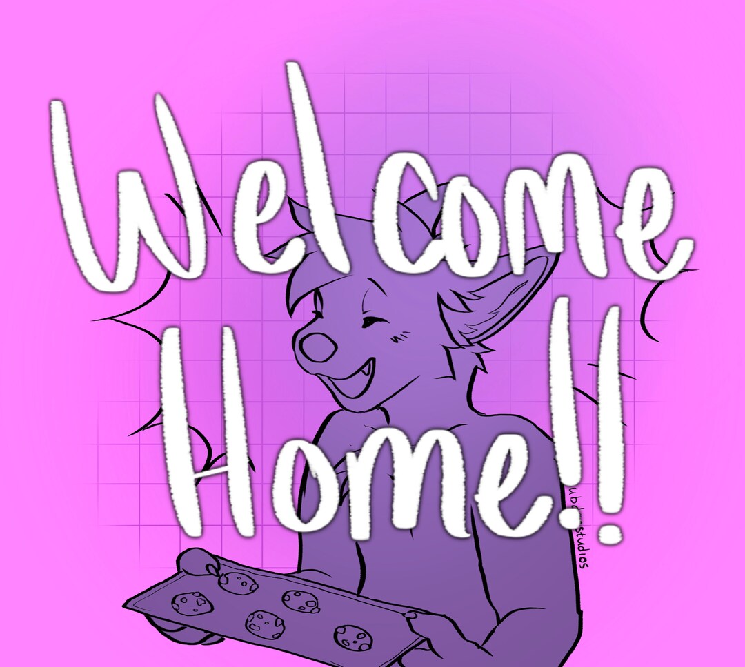 Welcome Home Furry Base - Etsy