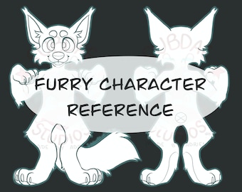 Dragon Reference Sheet Base Furry Lineart & Base - Etsy