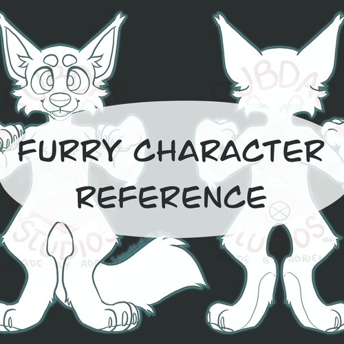 Goat Boy Base Reference Sheet Anthro Furry Art / Instant - Etsy