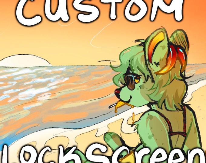 Custom Furry Lockscreen - Etsy