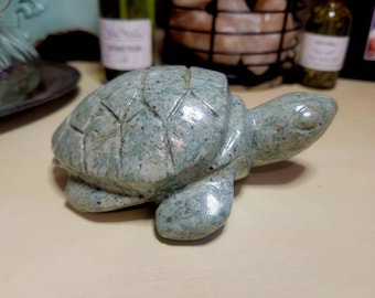 Carved Jade Turtle - Etsy