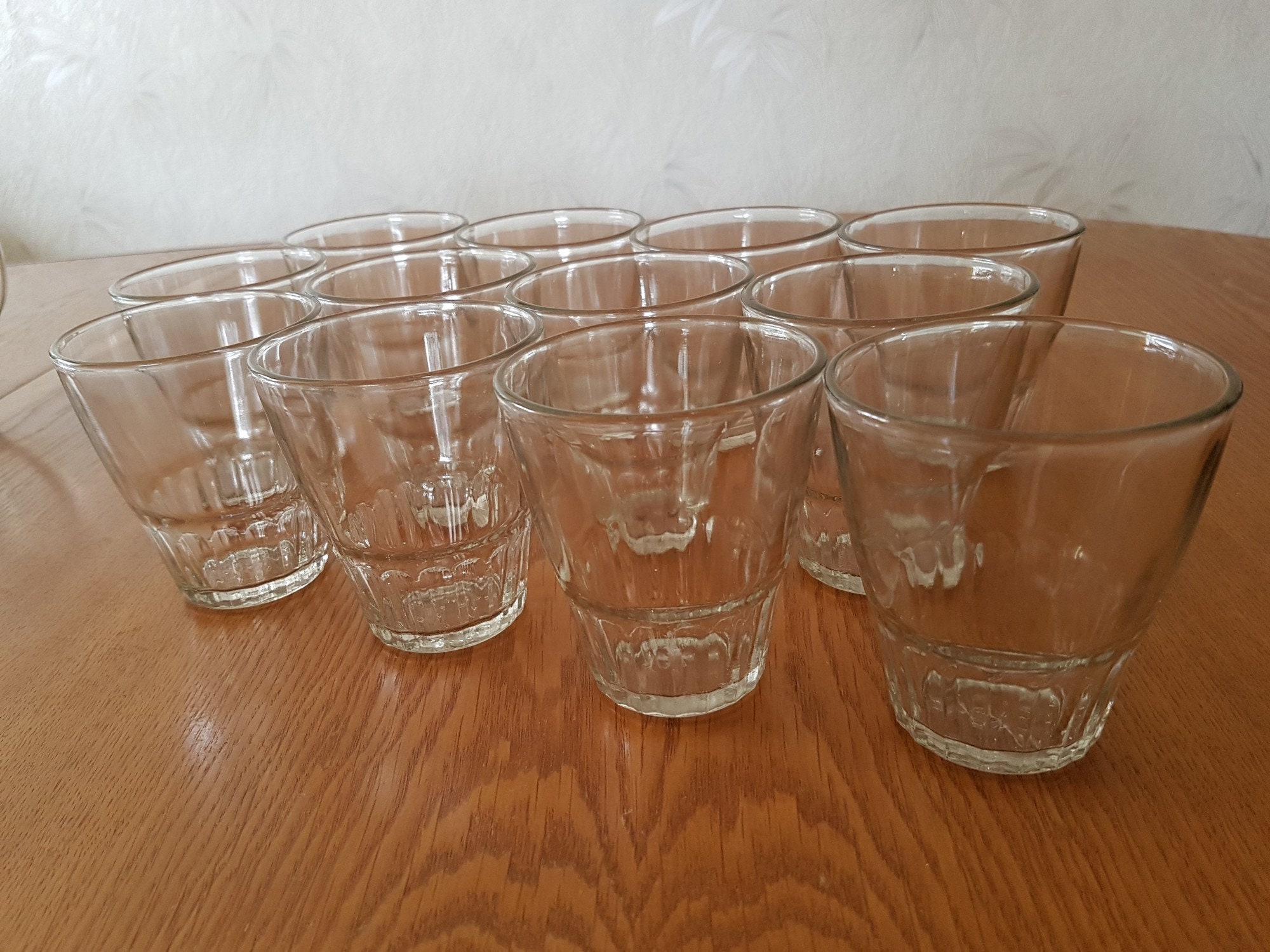 Vintage Soviet Glass/ Russian Water Glass/ Juice Glass/ Cocktail Glass ...