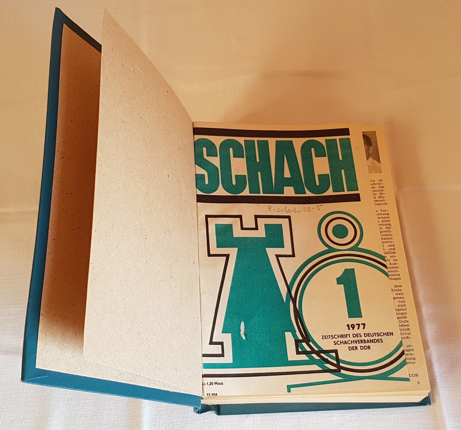 Chess, Chess Magazine in DDR, Old German Chess Magazine, Collection of ...