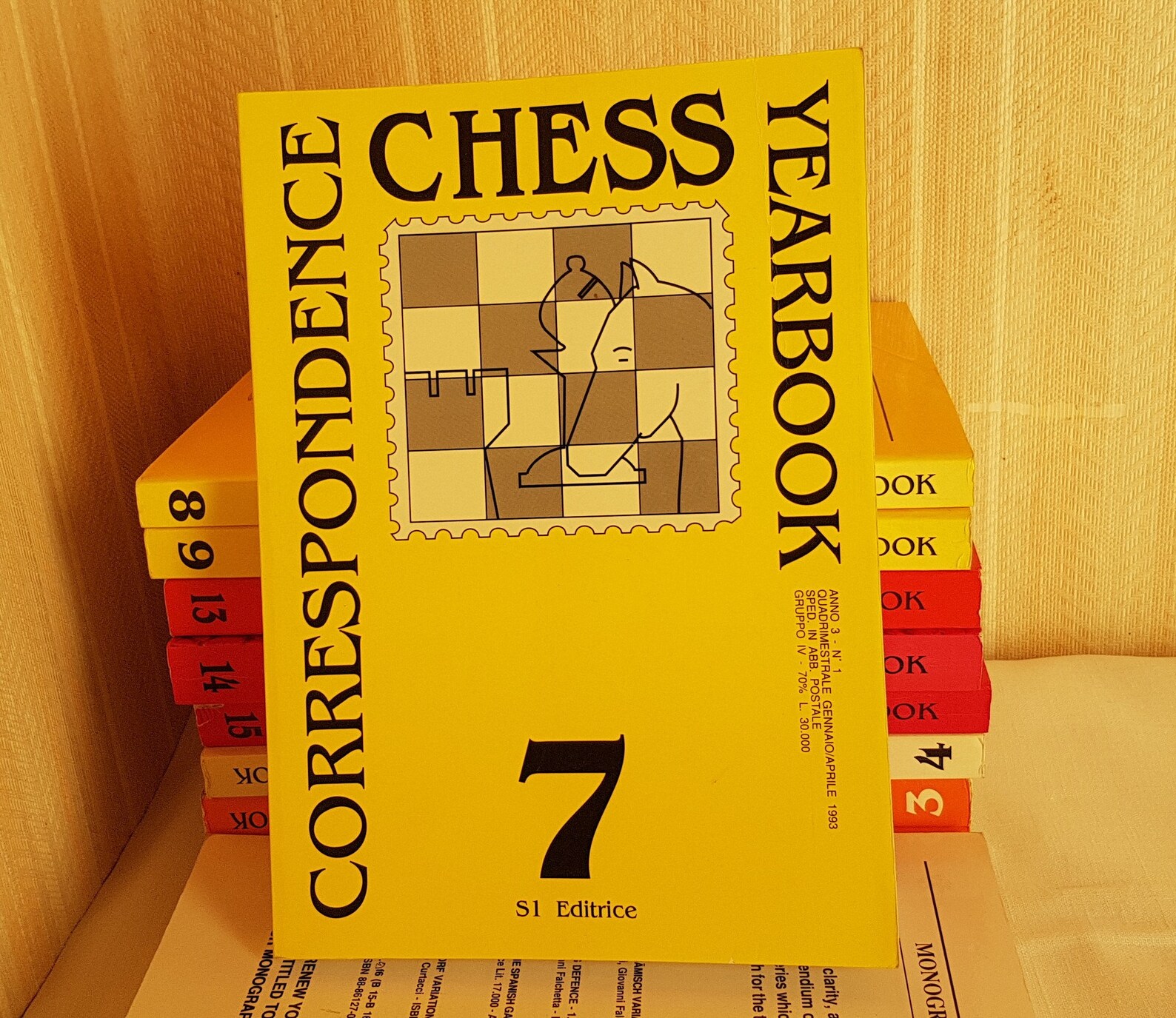 Chess Book, Chess Literature, Correspondence Chess Yearbook, Old Chess ...