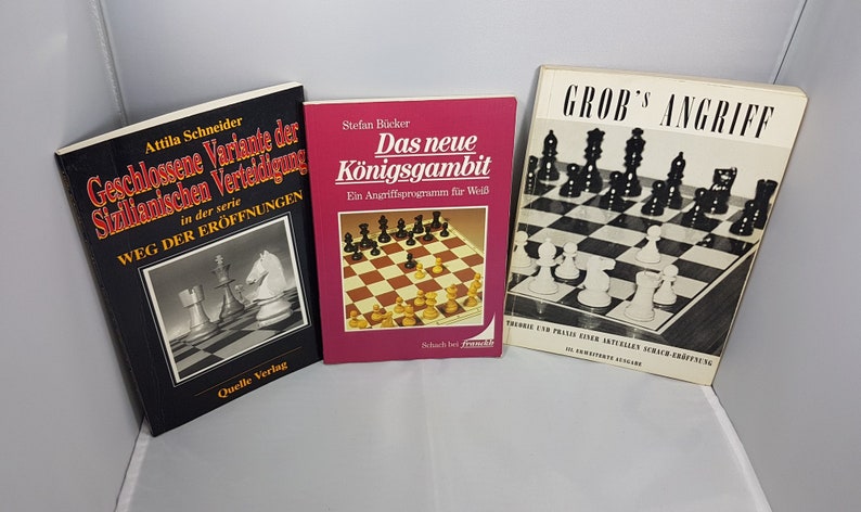 Chess Book, Chess Book Collection, Old Chess Book, Vintage Chess Book ...