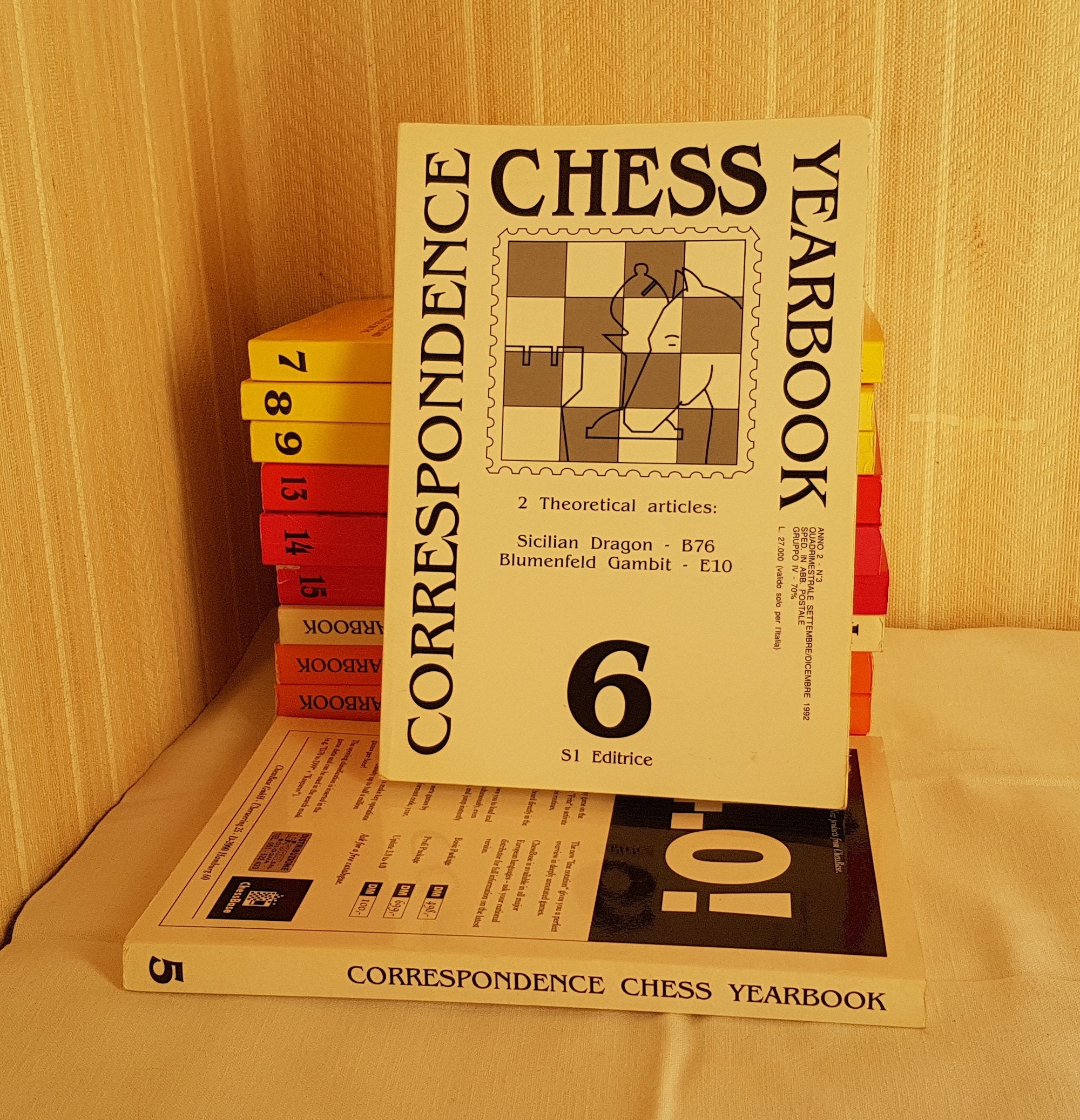 Chess Book, Chess Literature, Correspondence Chess Yearbook, Old Chess ...