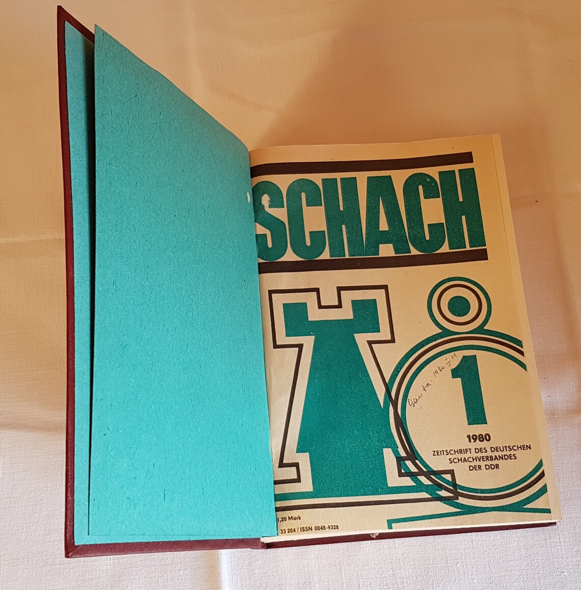 Chess, Chess Magazine in DDR, Old German Chess Magazine, Collection of ...