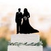 Unique Wedding Cake Topper Plus Size Bride, Cake Toppers, Funny Wedding ...