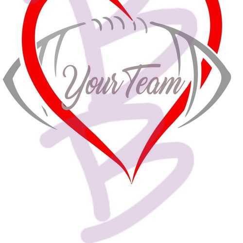 Football SVG Dxf EPS Png JPG Htv Heat Transfer Vinyl | Etsy