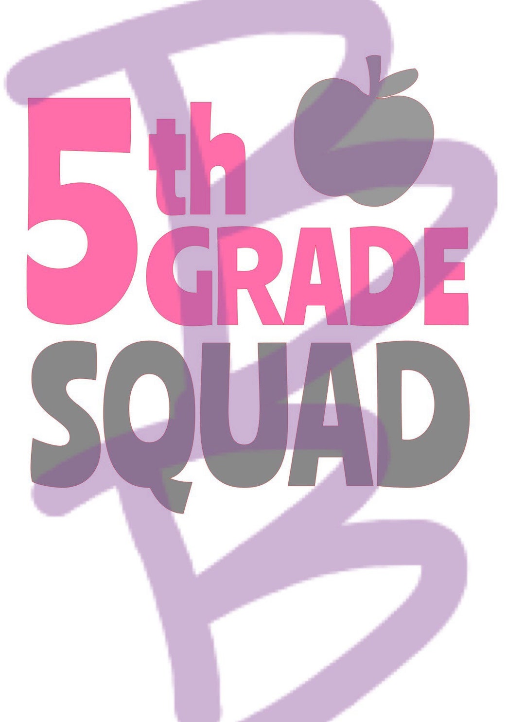 5th Grade Squad Svg Teachers Teaching SVG DXF Jpeg Png - Etsy