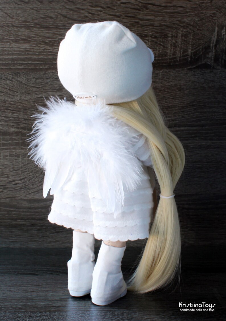 Angel Doll Tilda Doll Handmade Gifts for girls Fabric Decor | Etsy