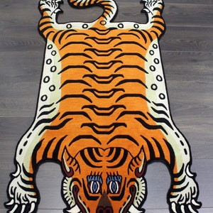 Luxury Hand-knotted Rug From Nepal Hand Weaved Tibetan Rug - Etsy