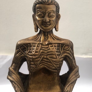 One Piece 10 Skeleton Dhyaani Buddha Statue 20 Years Old Buddha From ...