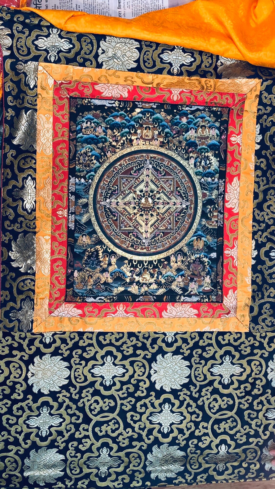 Tara Mandala Thanka Hand Painted in Nepal - Etsy