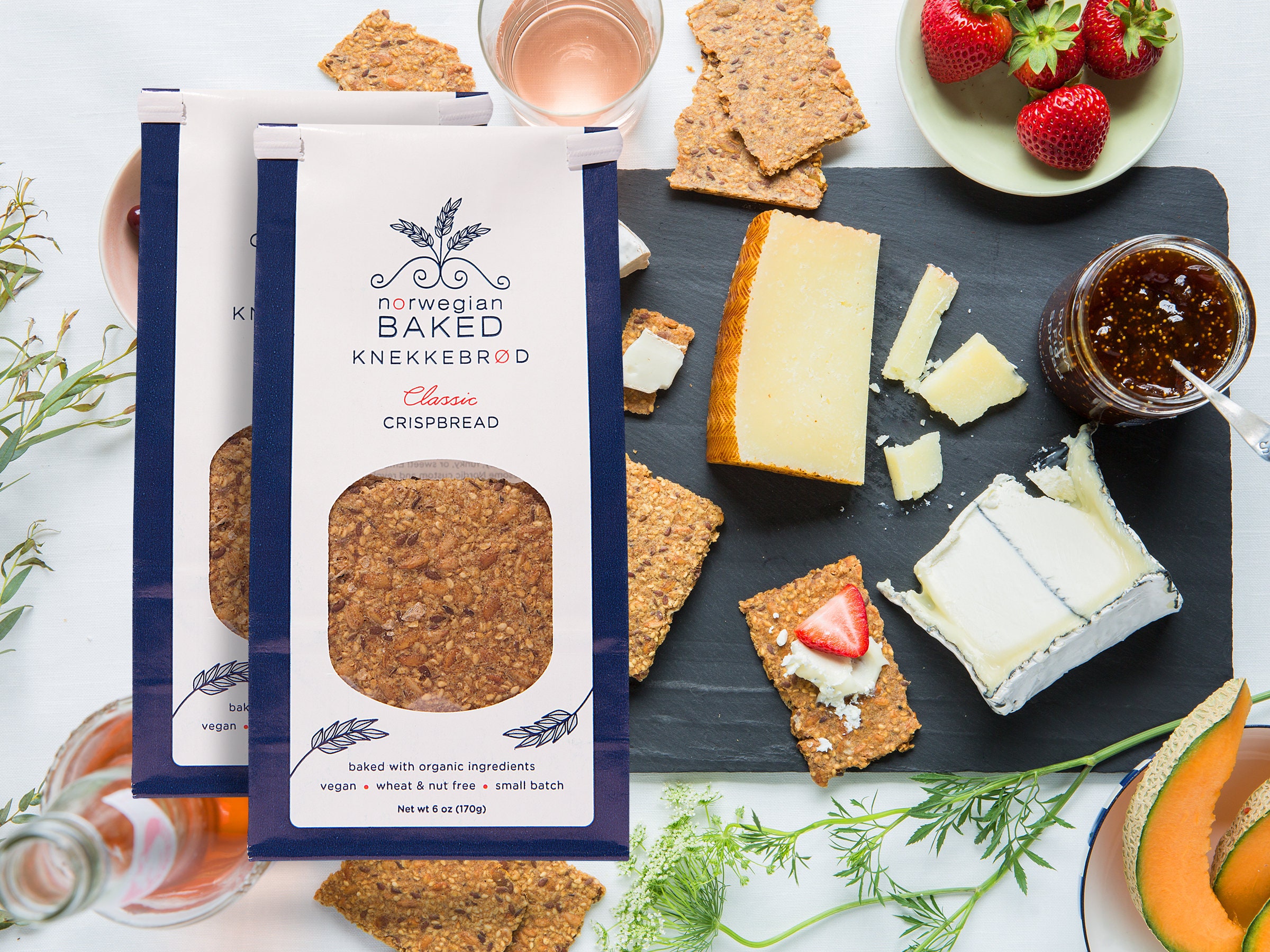 Scandinavian Christmas Gift • Organic Knekkebrod Crispbread for ...