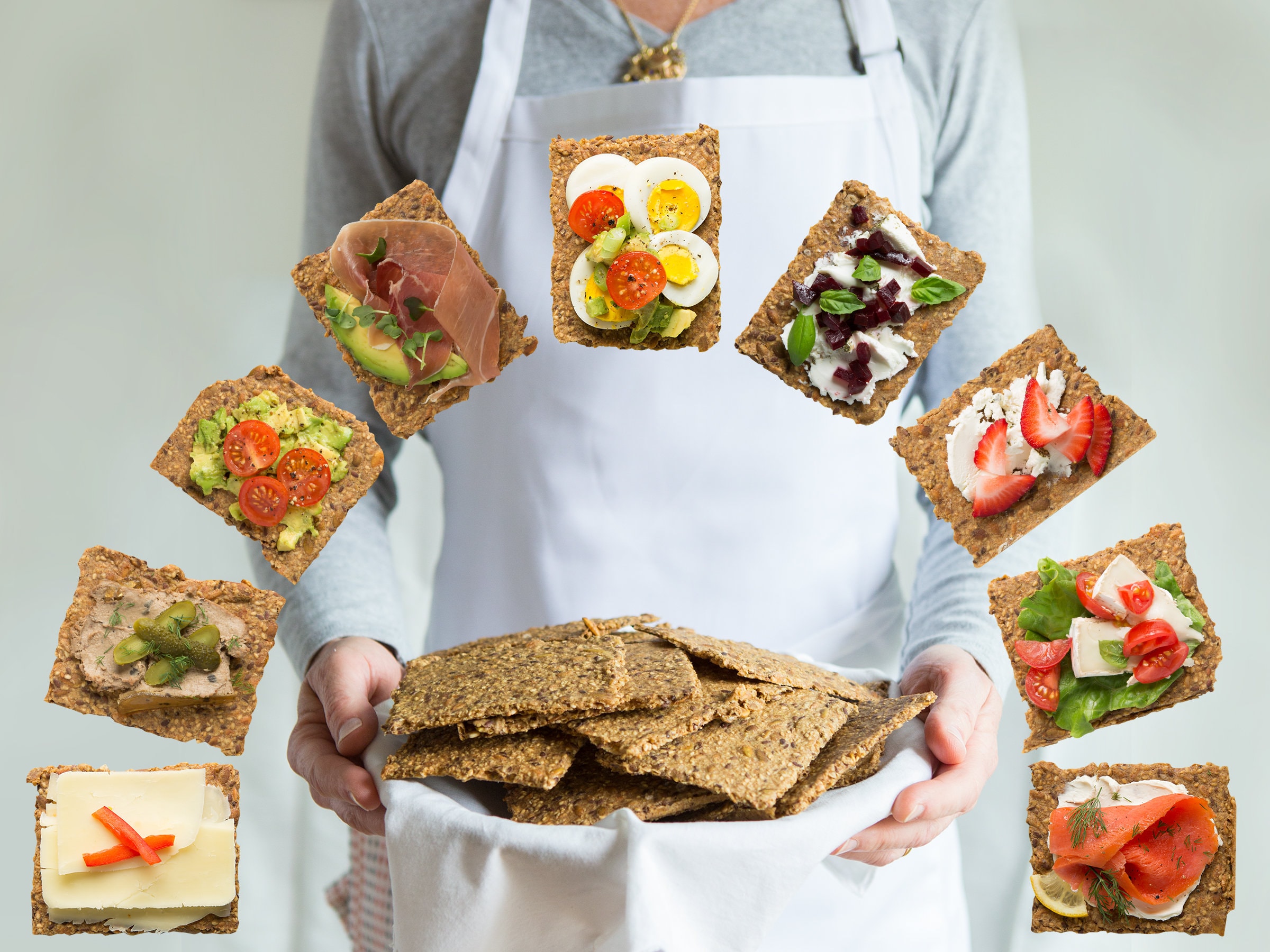 Scandinavian Christmas Gift • Organic Knekkebrod Crispbread for ...