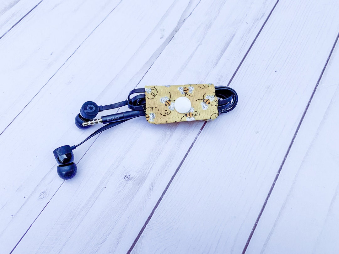 Cord Holder, Cord Wrap, Cord Organizer, Earbud Wrap, Cord Keeper ...