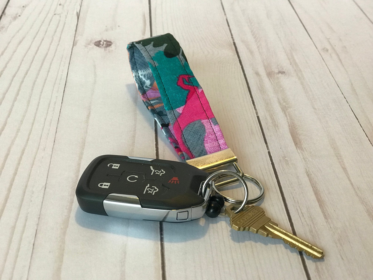 Key Ring Holder Fabric Key Ring Key Ring Strap Key Fob | Etsy