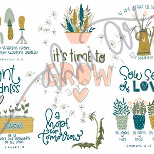 Bible Journaling Instant Download//planner Art//scripture Art//grow ...