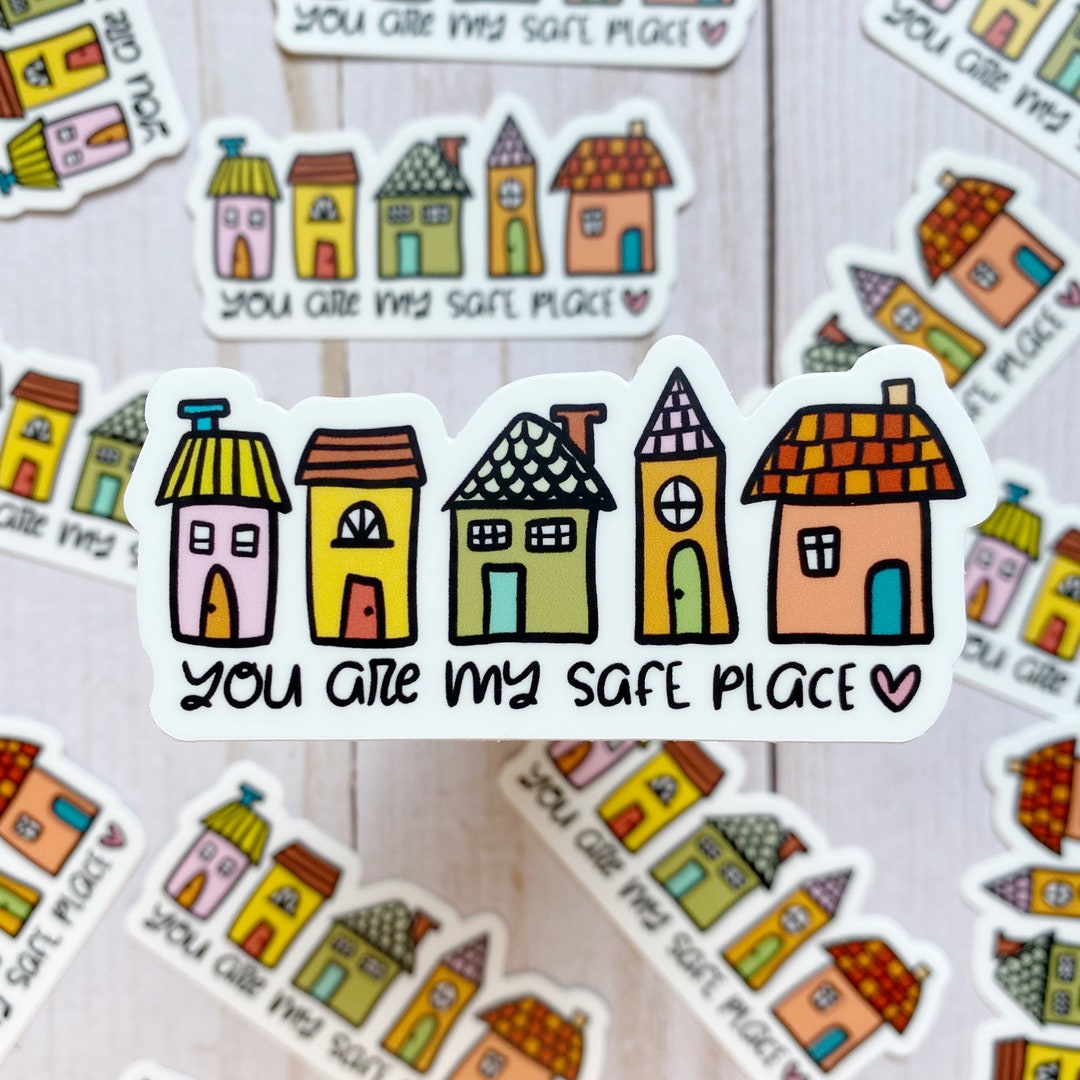Safe Place Sticker//safe House Sticker//christian Sticker//faith ...