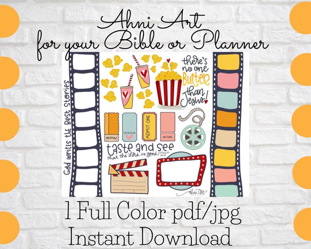 Bible Journaling Instant Download//digital Print//planner Art ...