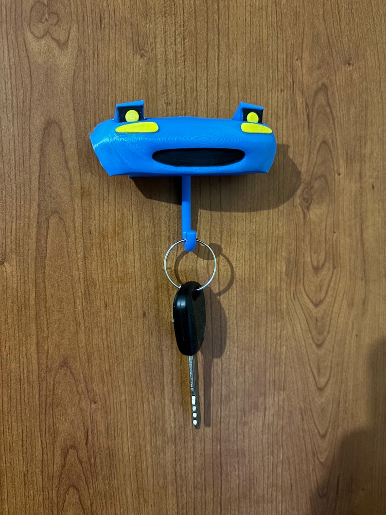 3D File - Mazda Miata MX5 Wall Key Hanger - Etsy