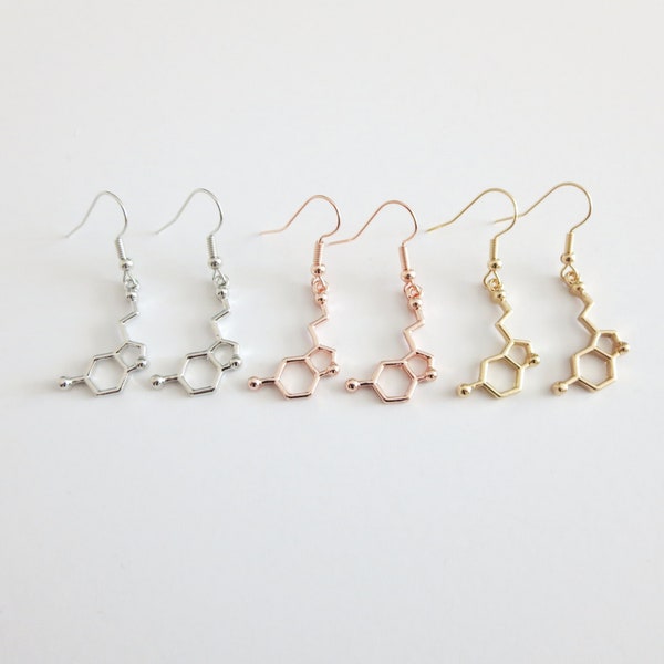 Molecule Earrings - Etsy