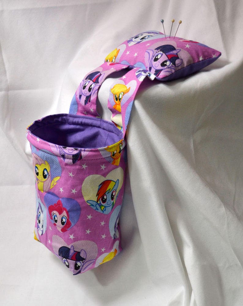 My Little Pony Pincushion With Thread Catcher Scrap Caddy - Etsy