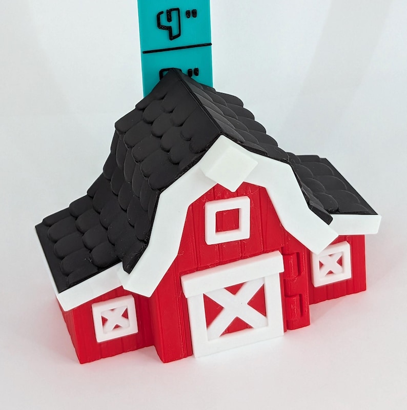 3D Printed Barn - Playset - Desk Decor - Etsy